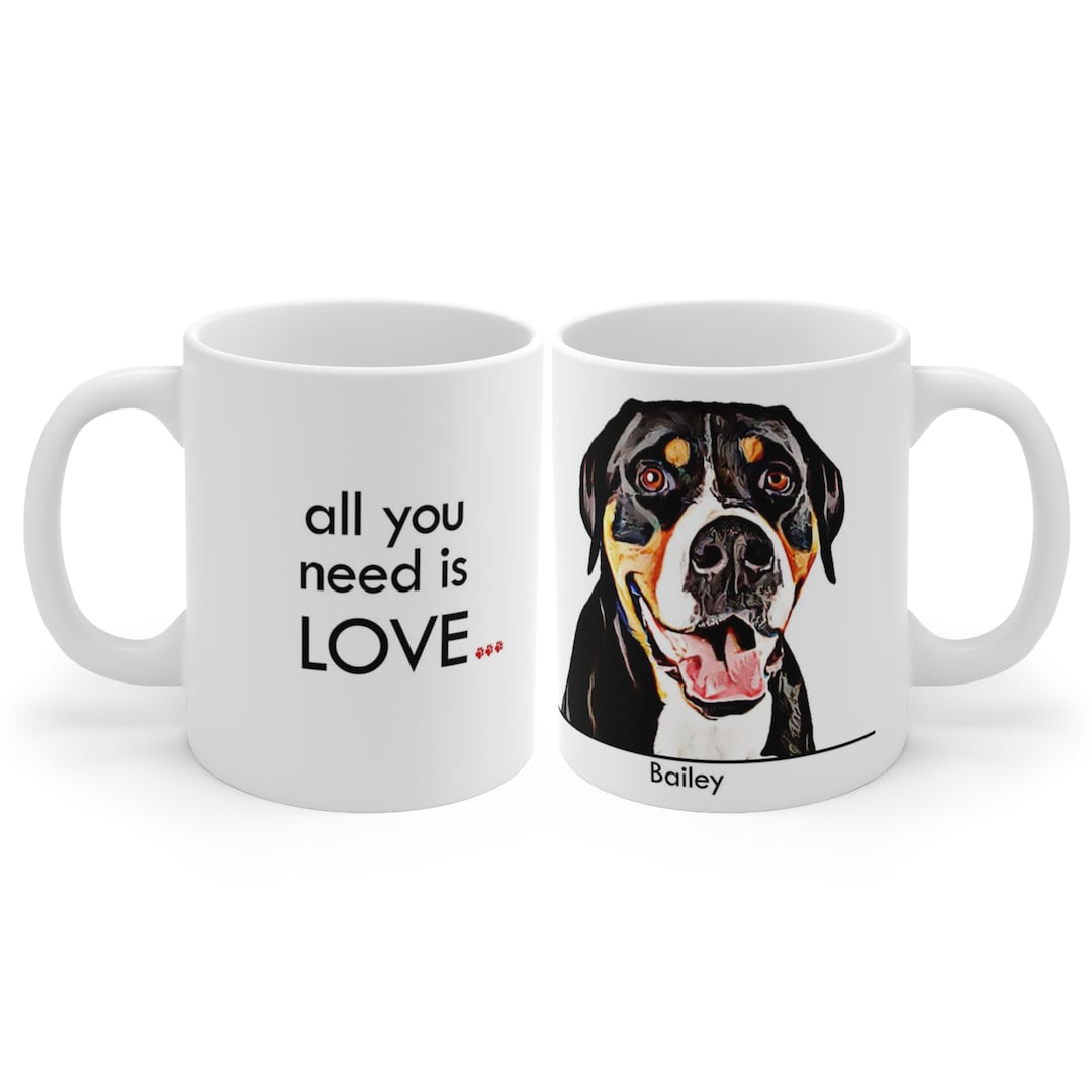 Dog Mom Mug Custom Dog Mug Dog Love Mug Pet Mug Cat Mug Etsy