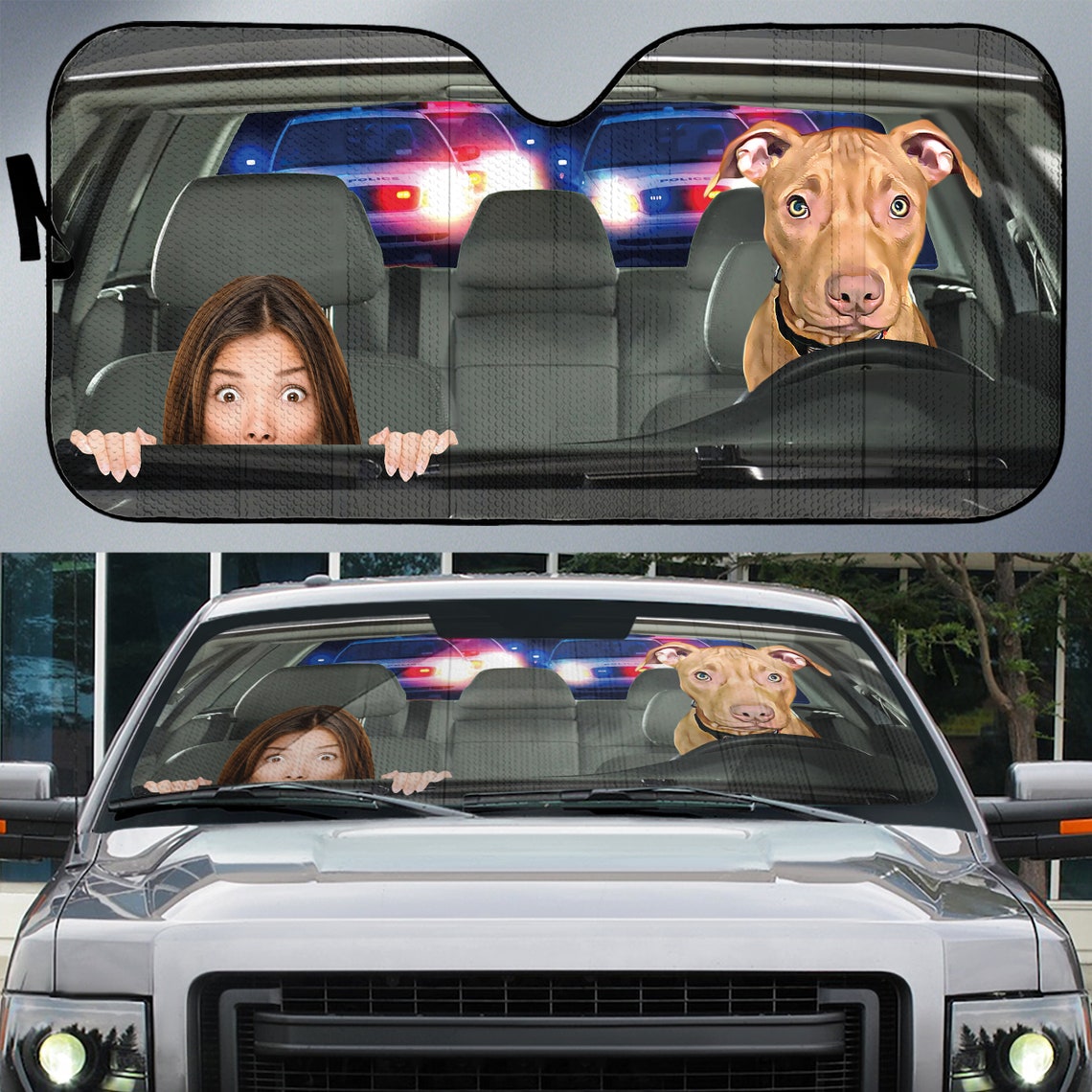 Car Sun Shade Auto Sun Shade Custom Dog Car Sun Shade - Etsy