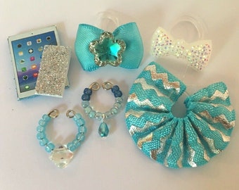 Littlest Pet Shop LPS 12 PC Clothes BLUE Accessories Custom | Etsy