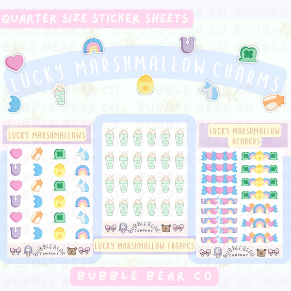 Lucky Charms Cereal Clipart - Etsy