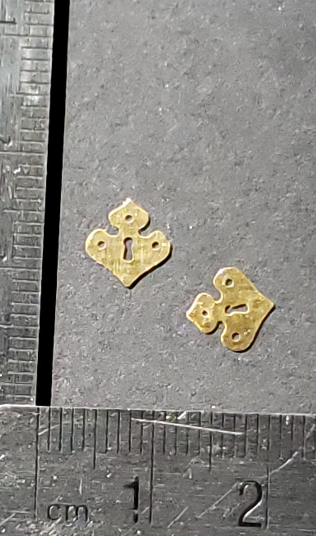 HW-01 Dollhouse Miniature Brass Hardware in 1:12 Scale - Etsy