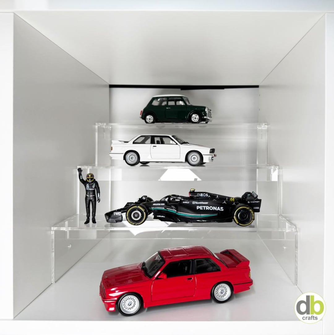 KALLAX Display Stand 3 Tier 4mm Clear Acrylic Stand Self Supporting ...