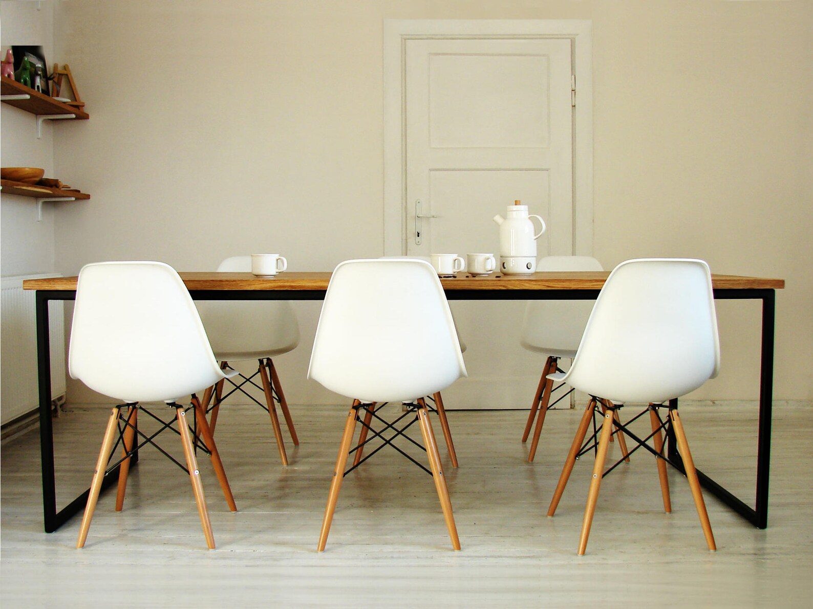 Industrial Loft Table, Industrial Dining Table, Industrial Kitchen ...