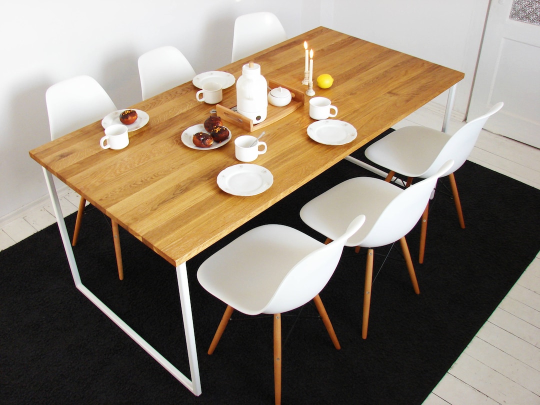 Dining Table BASIC TRE. Handmade Modern Scandinavian Furniture. Dining ...