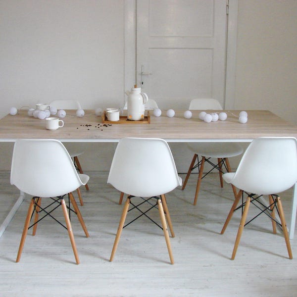 Scandi Dining Table - Etsy UK