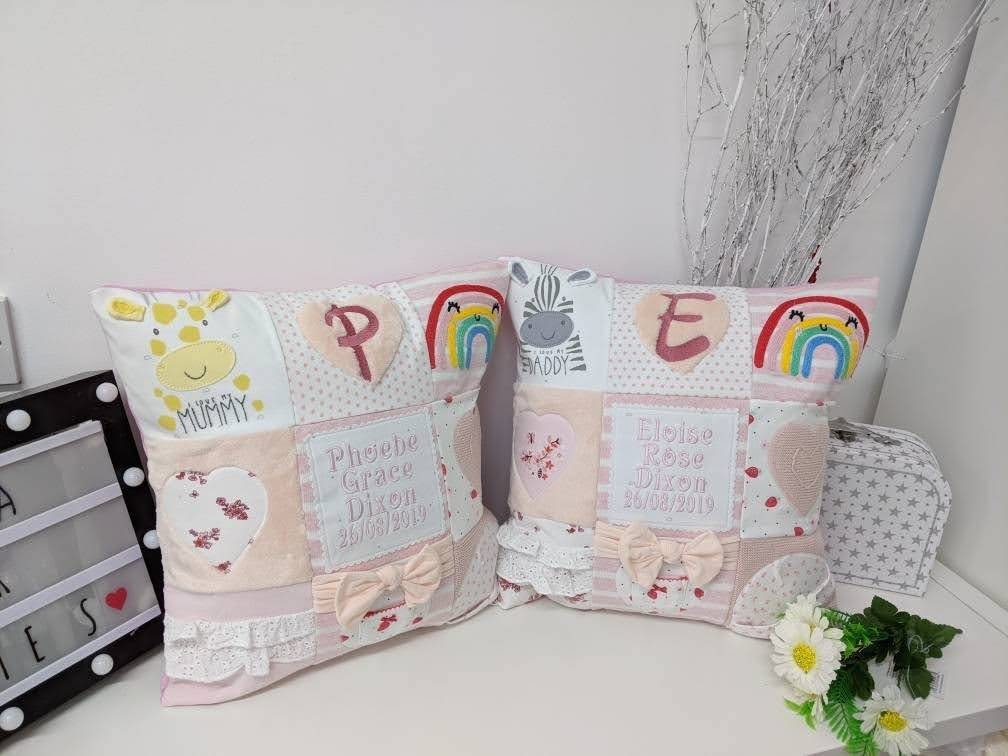 Memory Cushion Baby's First Outfits Memory Pillow - Etsy UK