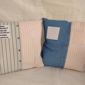 Memory Cushion Personalised Patch Pillow Keepsake Gift - Etsy UK
