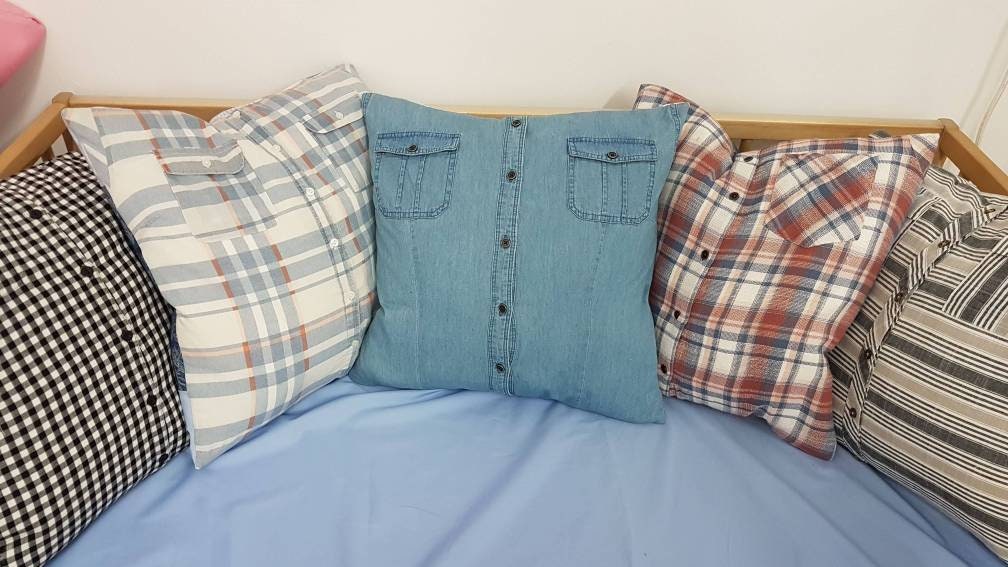 Memory Cushion Personalised Patch Pillow Keepsake Gift - Etsy UK