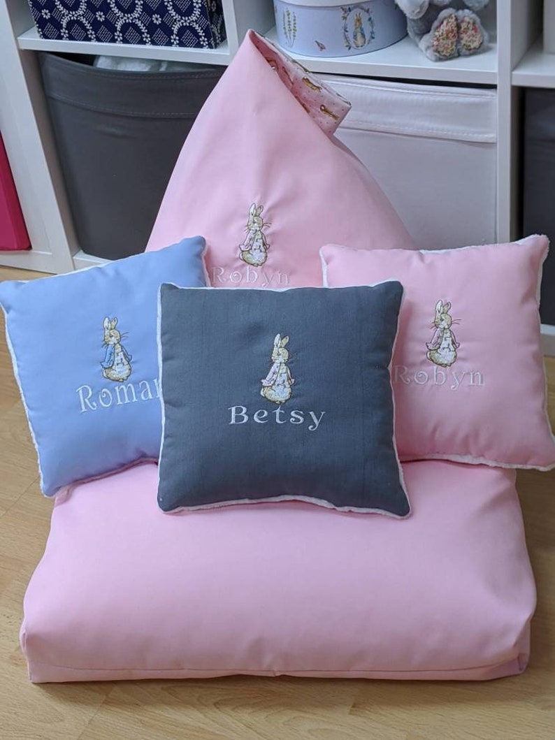 Beanbag Chair COVER FREE PERSONALISATION Peter Rabbit or | Etsy