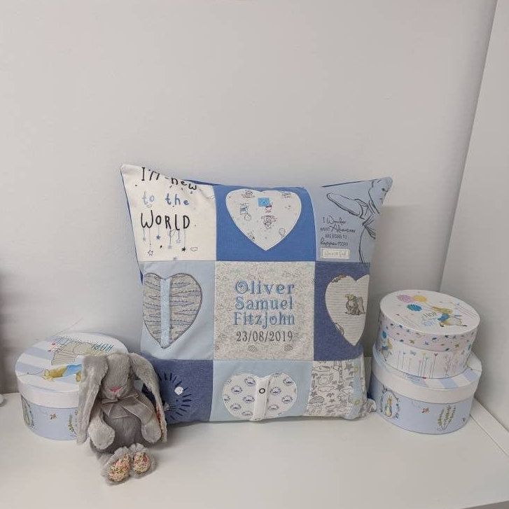 Memory Cushion Baby's First Outfits Memory Pillow - Etsy UK