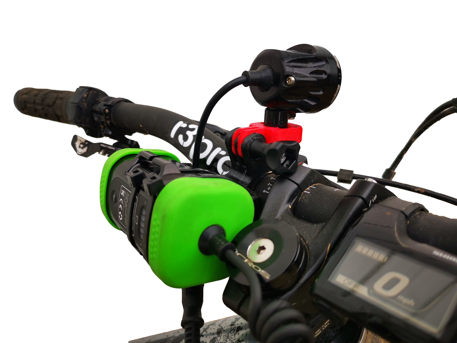 Handle Bar Light and Battery Mount - Etsy