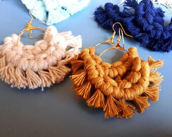 Macrame accessories | Etsy