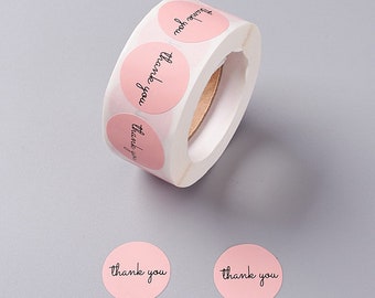 Round Thank You Cards - Etsy