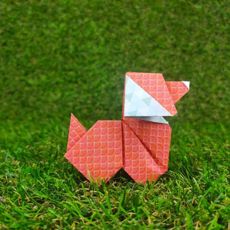 Origami Dog - Etsy