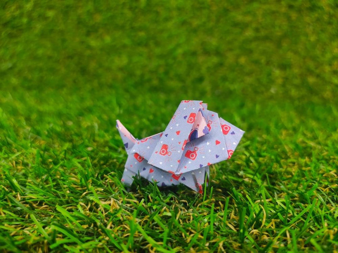 Bulldog / Origami Dog Handmade and Customizable - Etsy Denmark