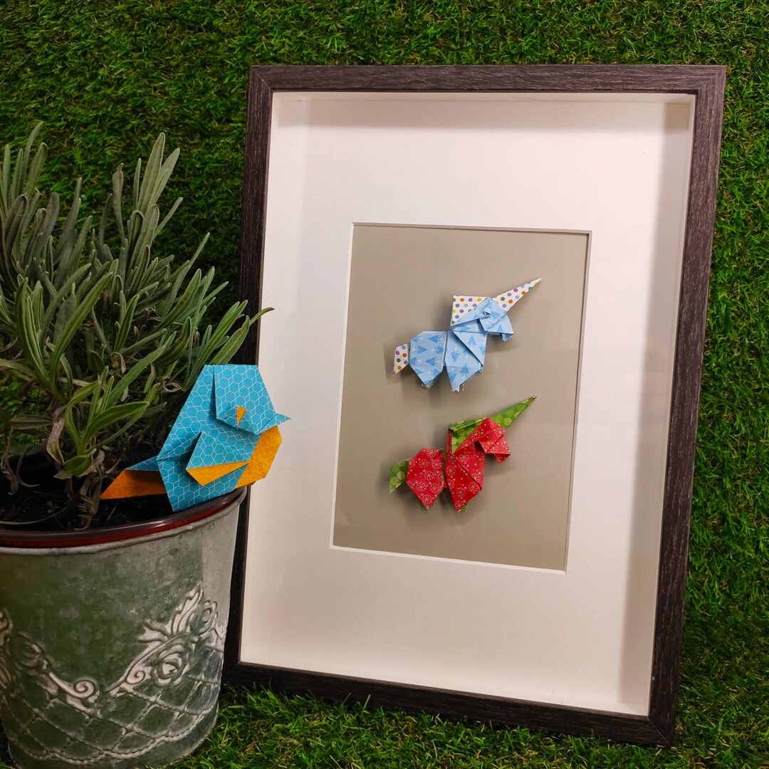 Origami Frame to Customize Handmade Paper Decoration Origami Board ...