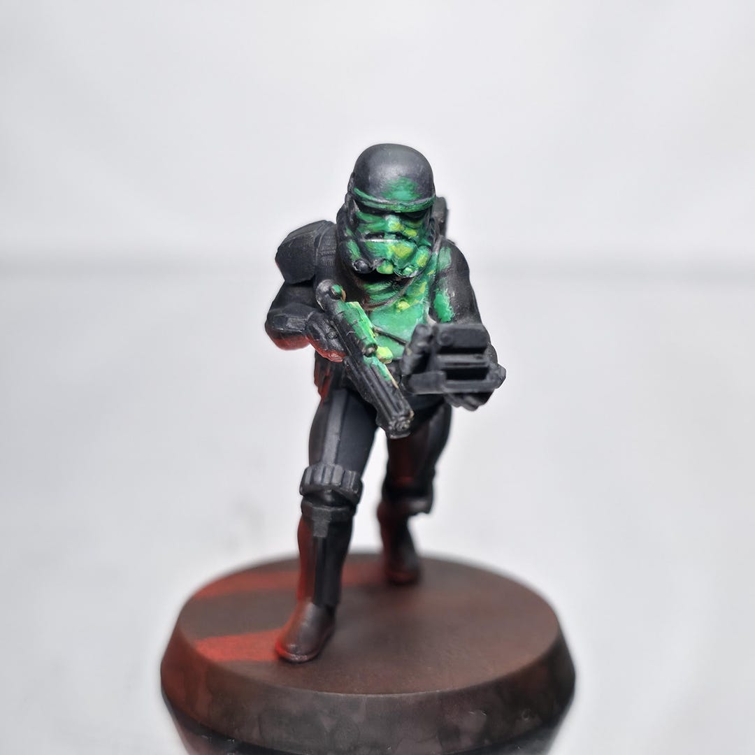 Clone Trooper Walk in the Dark Place 3dprint Painted (3.5cm Tall Head ...