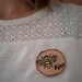 Bee Gift / Bee Badge / Pin Badge - Etsy
