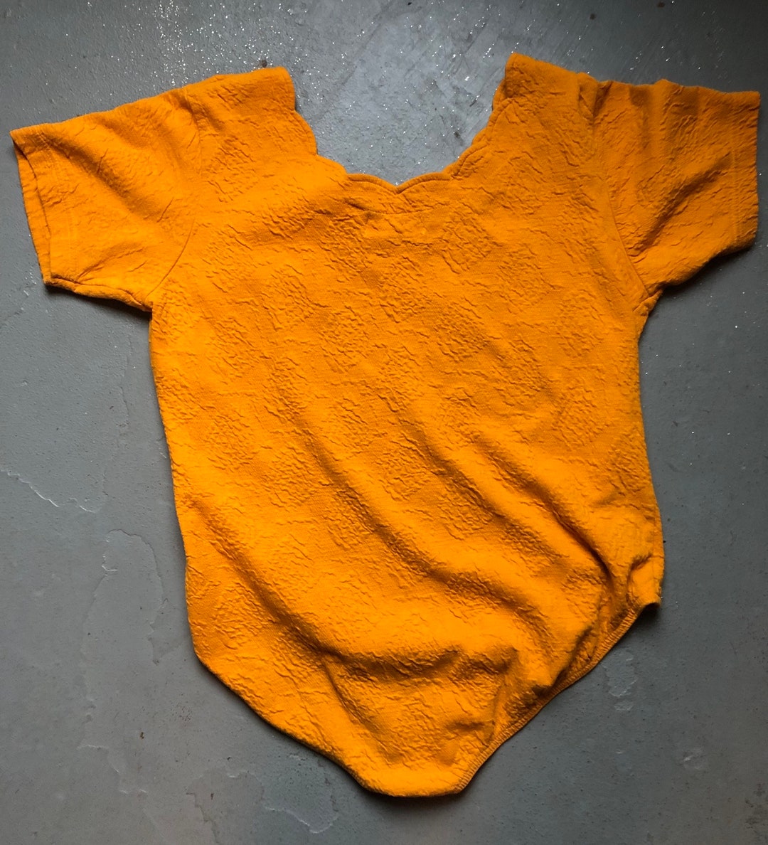 Diana Marco Mustard Vintage Bodysuit - Etsy