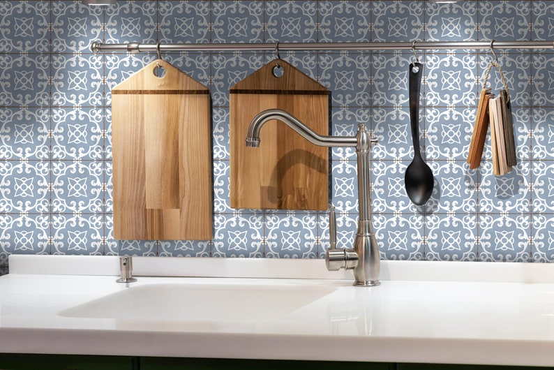 Design 8 Traditional Tile Transfers Stickers Wall Vintage - Etsy UK