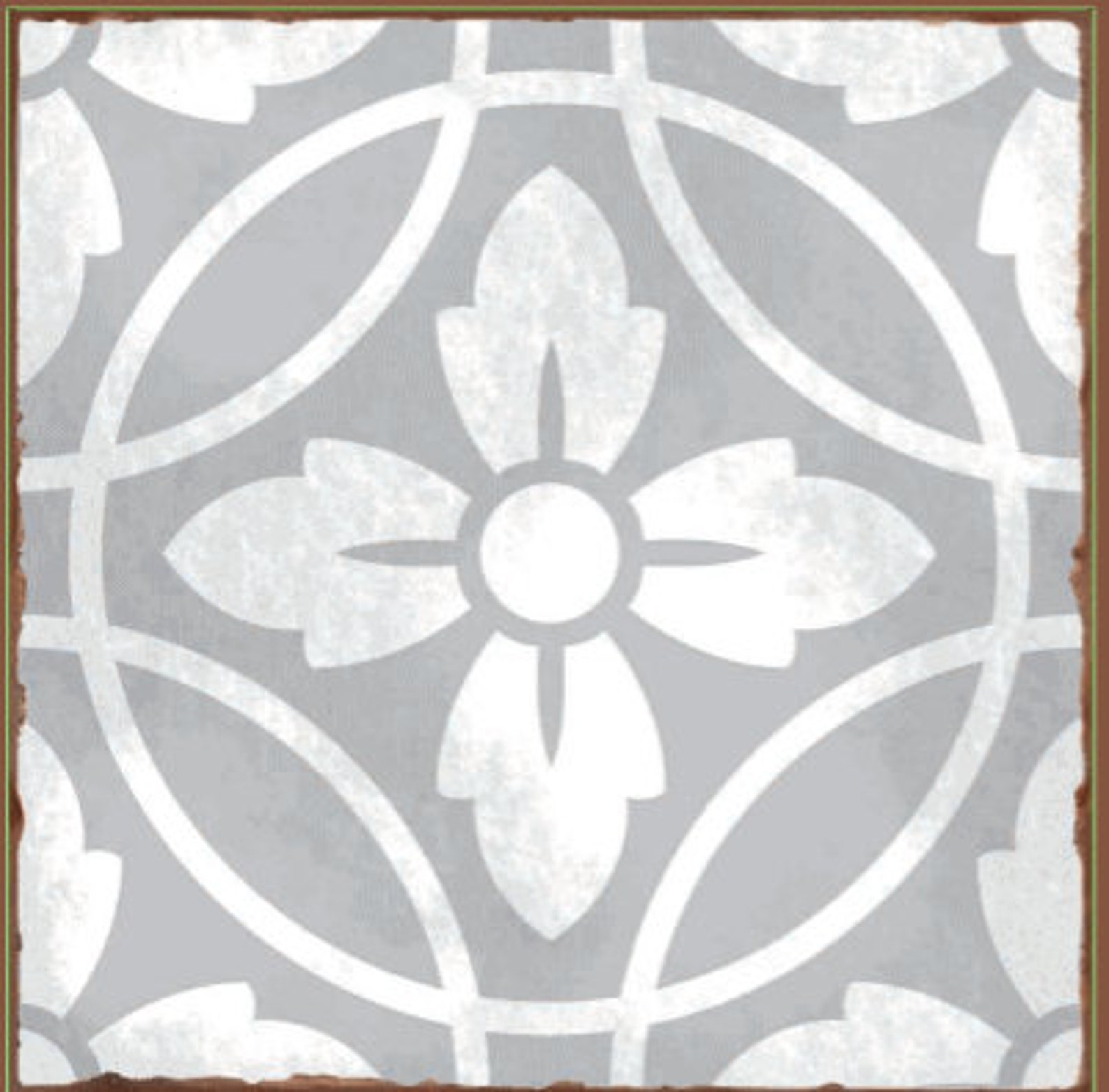 Design 2 Traditional Tile Transfers Stickers Wall Vintage Victorian ...