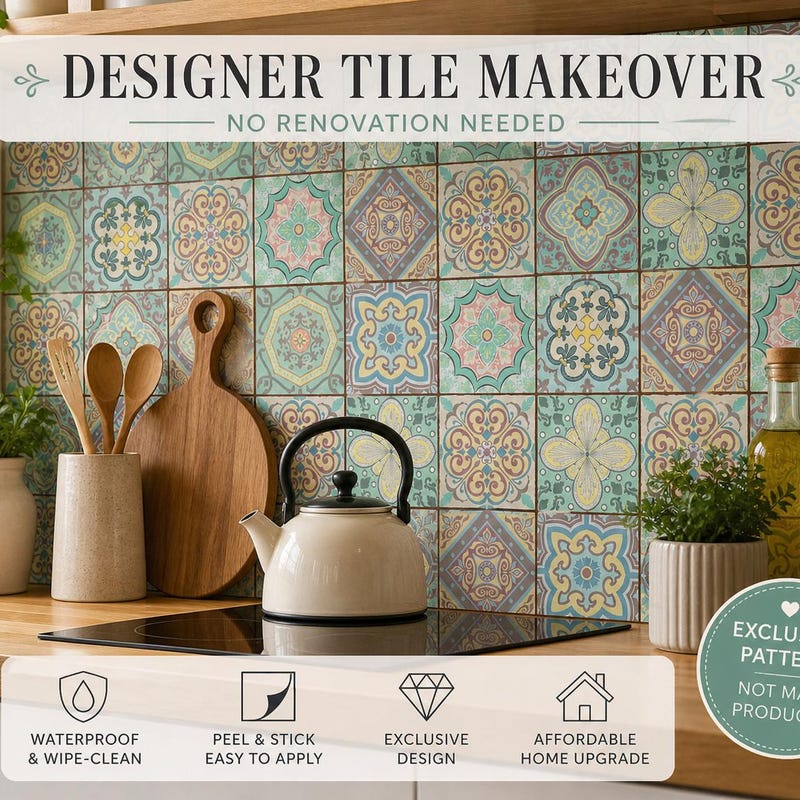Moroccan Tiles 20cm - Etsy UK