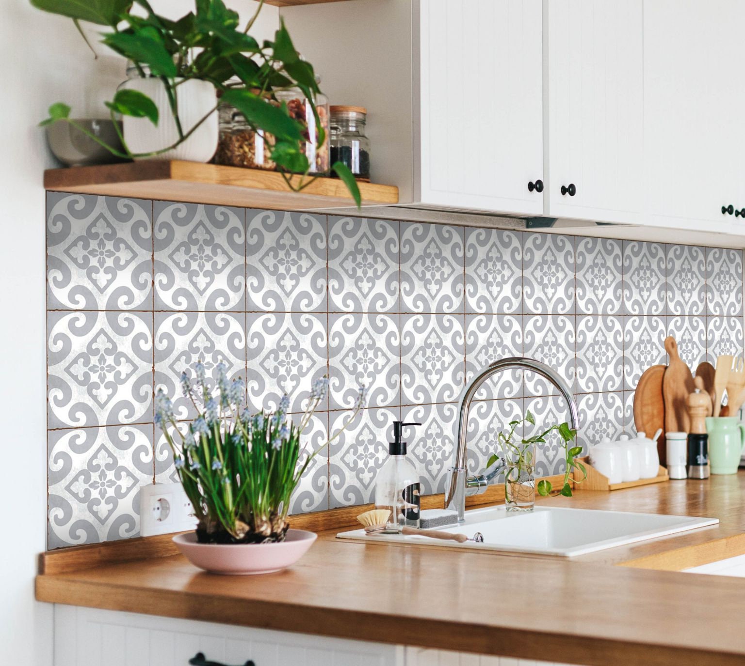 Design 5 Traditional Tile Transfers Stickers Wall Vintage - Etsy UK