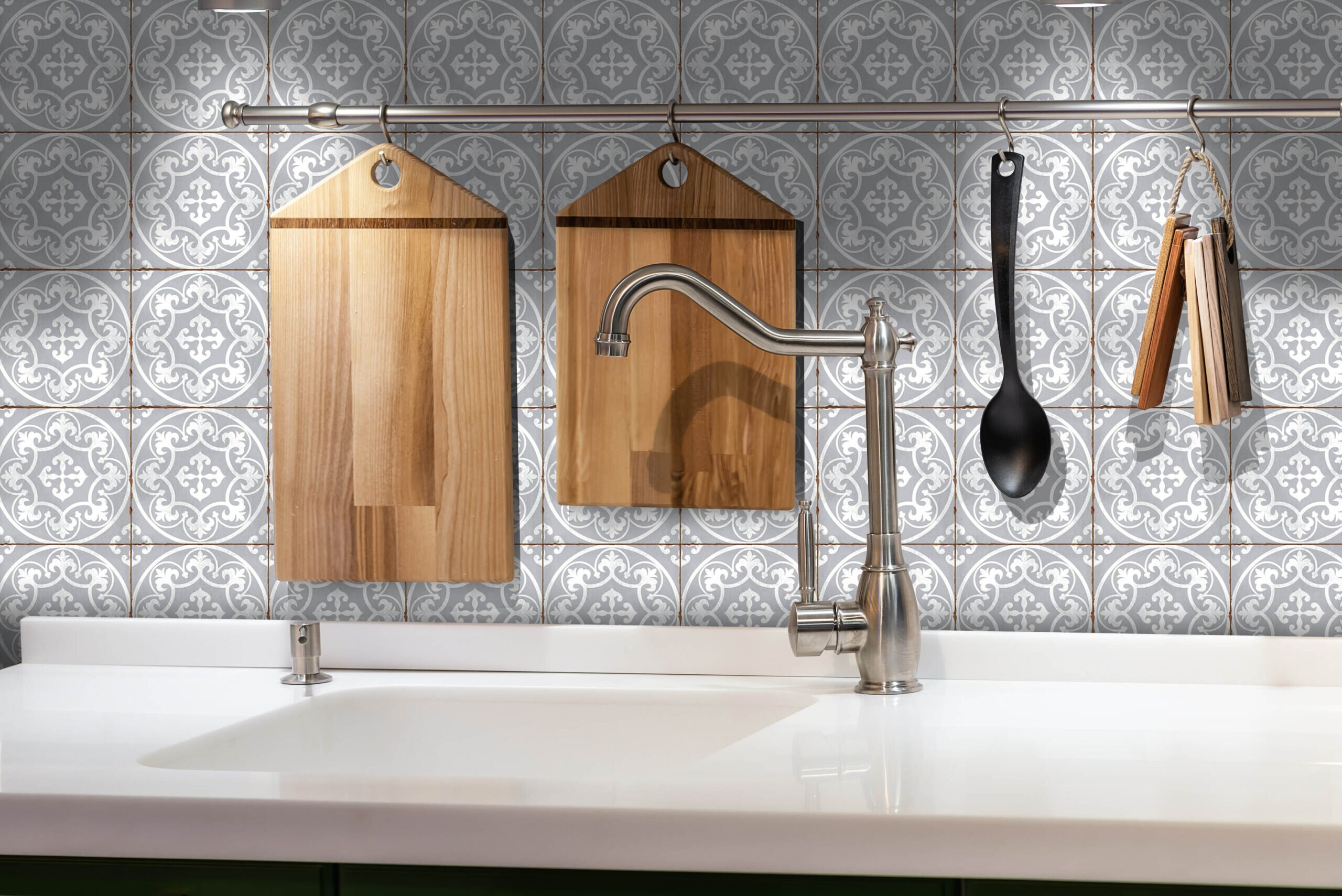 Design 7 Traditional Tile Transfers Stickers Wall Vintage Victorian ...