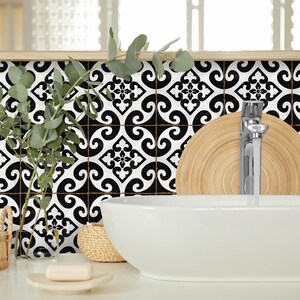 Design 5 Traditional Tile Transfers Stickers Wall Vintage Victorian ...