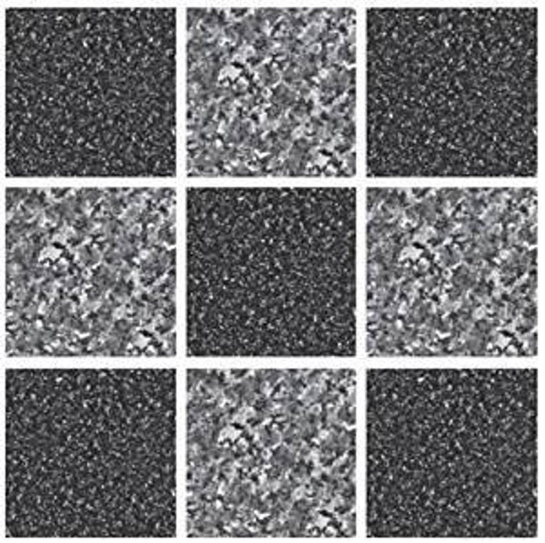 Pack of 40 Black and Grey Stone Effect Mosaic Tile Stickers Transfers ...