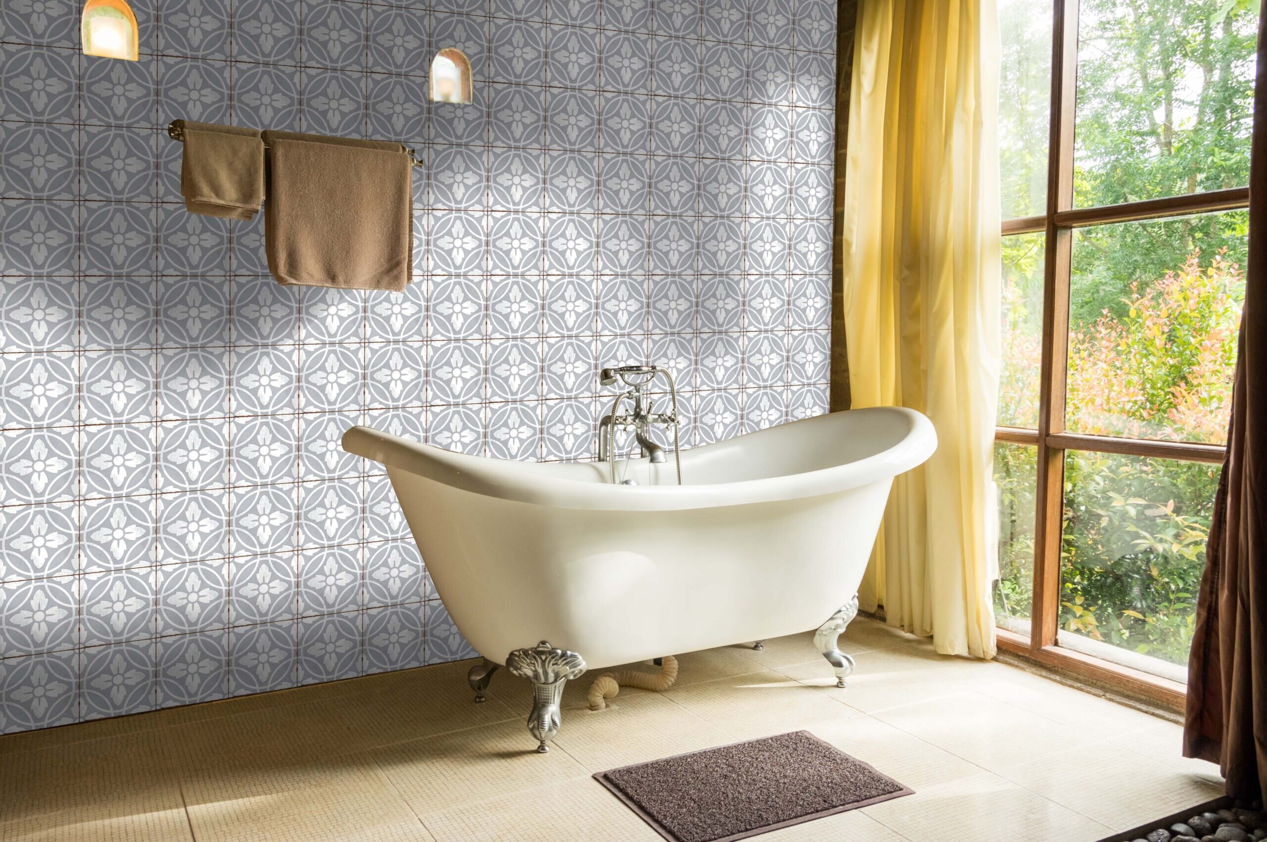 Design 2 Traditional Tile Transfers Stickers Wall Vintage Victorian ...