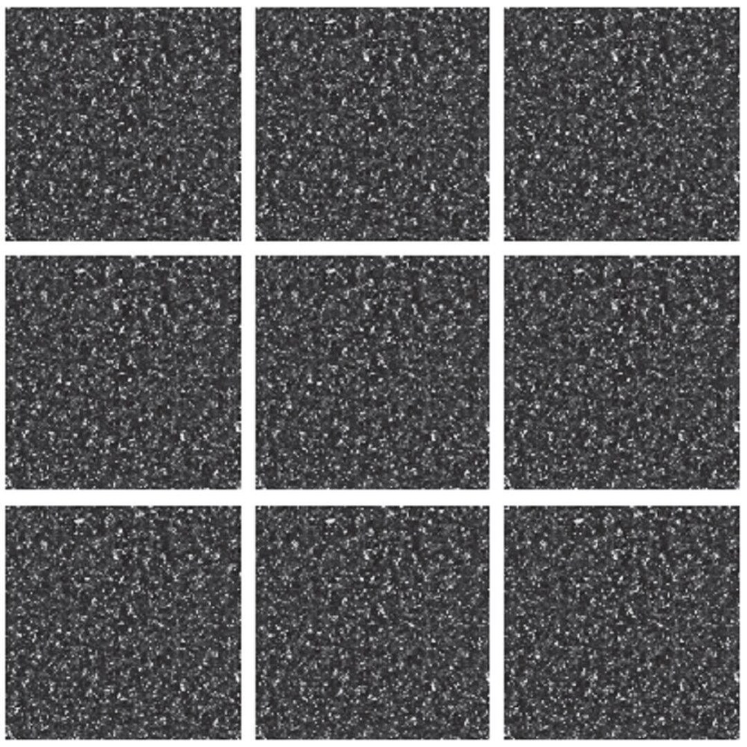 Pack of 10 Black Stone Effect Mosaic Tile Stickers Transfers, With ...