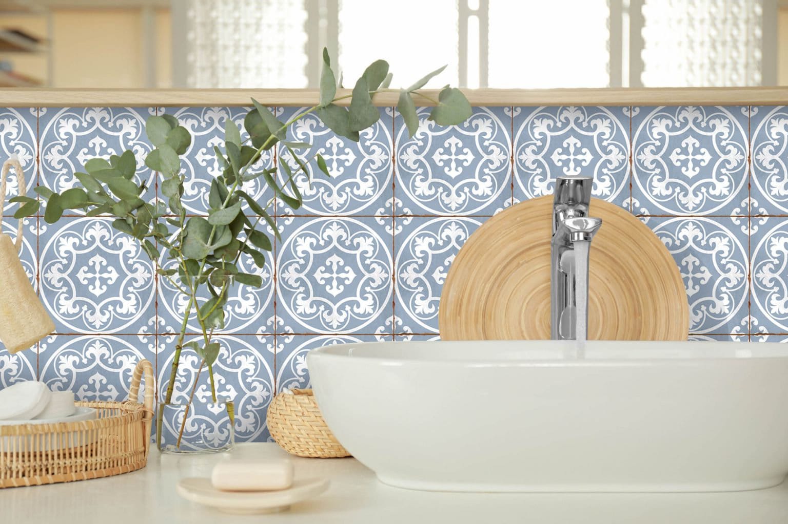 Design 7 Traditional Tile Transfers Stickers Wall Vintage Victorian ...