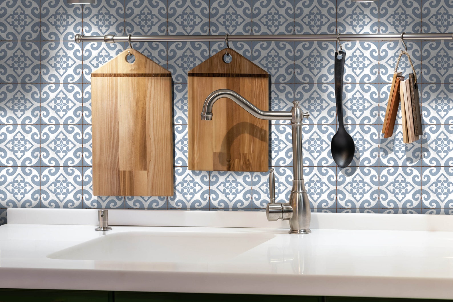 Design 5 Traditional Tile Transfers Stickers Wall Vintage - Etsy UK