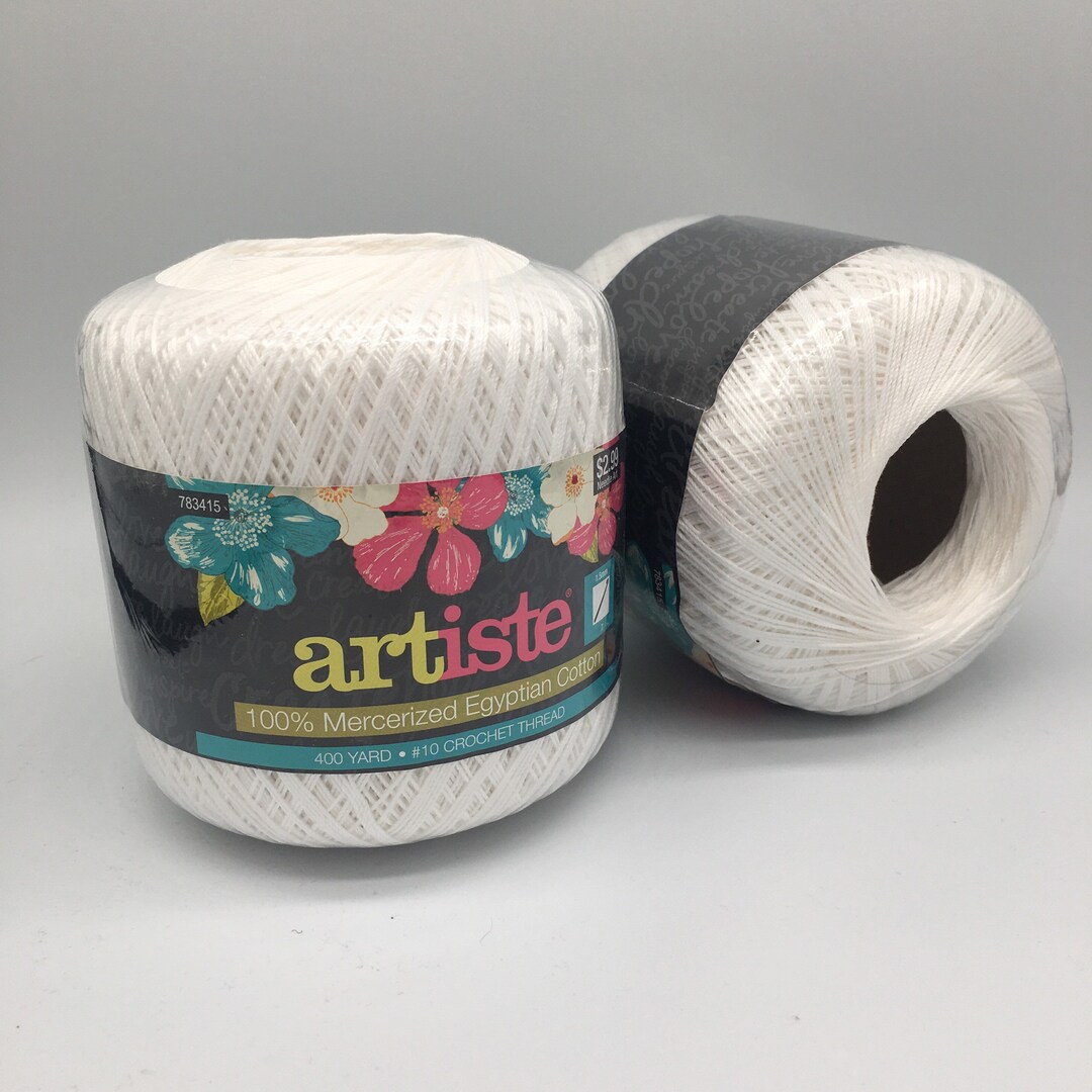 Crochet & Lace Making Thread Sizes 10 by Artiste - Etsy