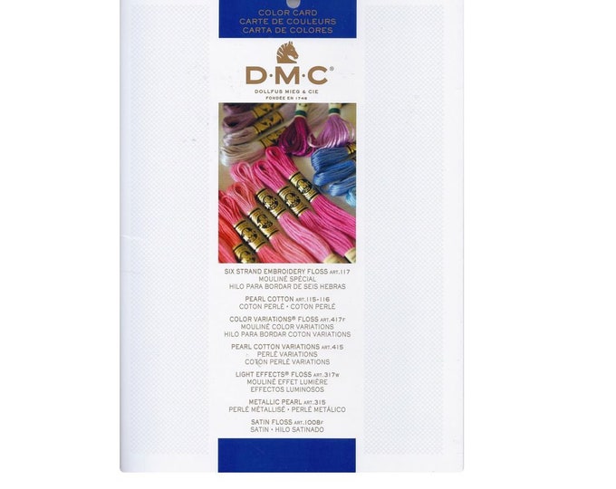 DMC Color Card - NEW Original Professional Print From DMC 2018 - Etsy