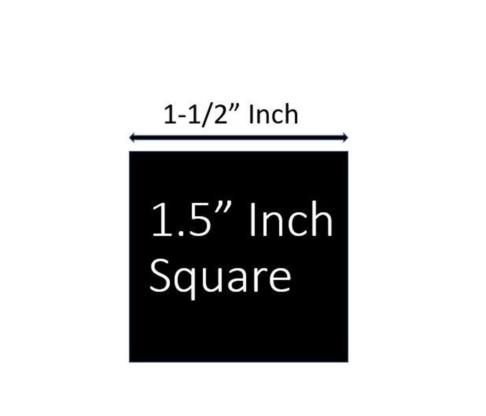 EPP 1-1/2 or 1.5 Inch Square for Quilting on the | Etsy UK