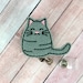 Fat Cat Badge Reel- Kitty Badge Reel - Medical Professional - Nurse ...