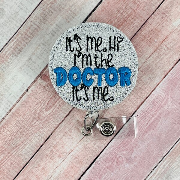 Doctor Badge Reel - Etsy