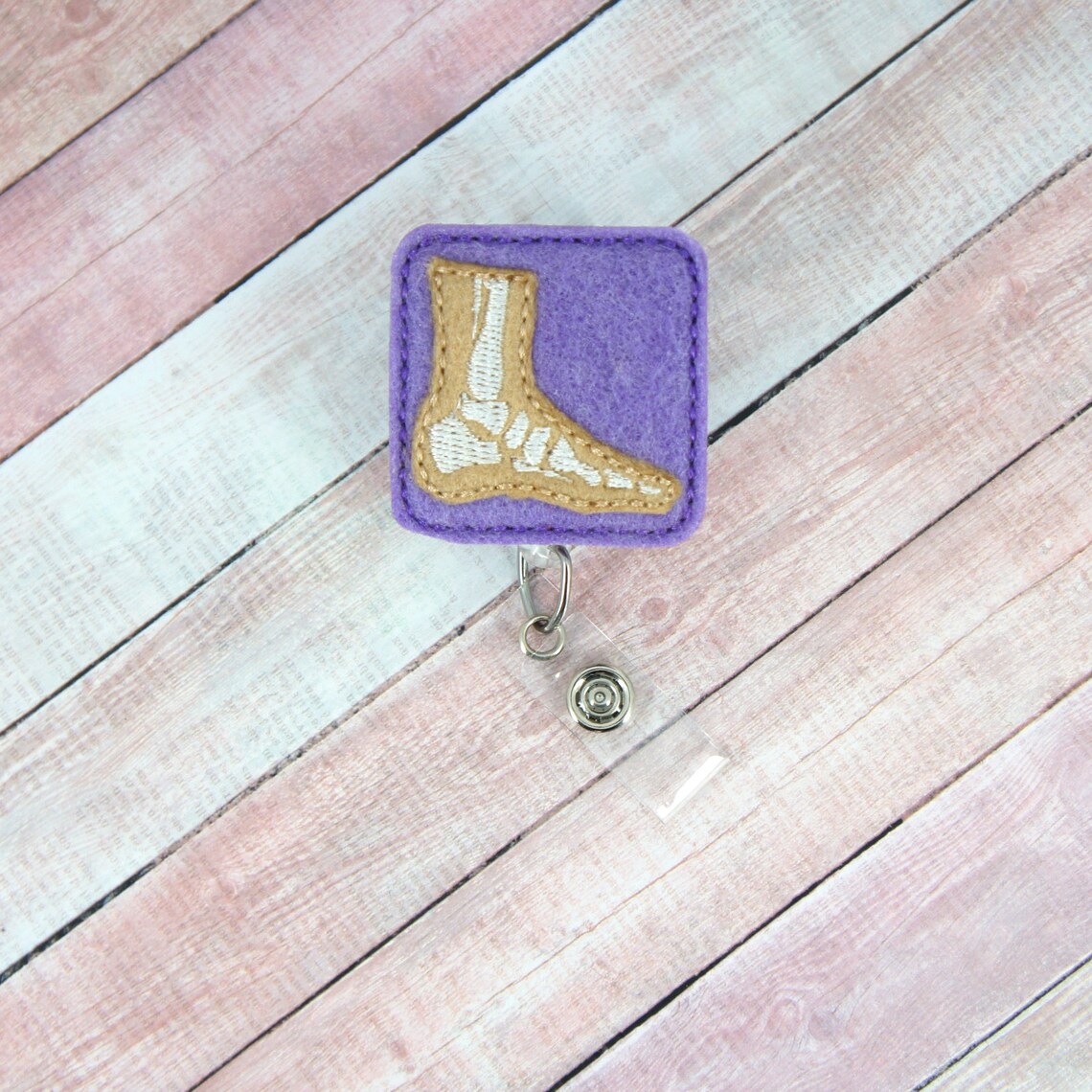 Podiatry Badge Reel Foot Doctor Badge Reel Surgeon Badge - Etsy