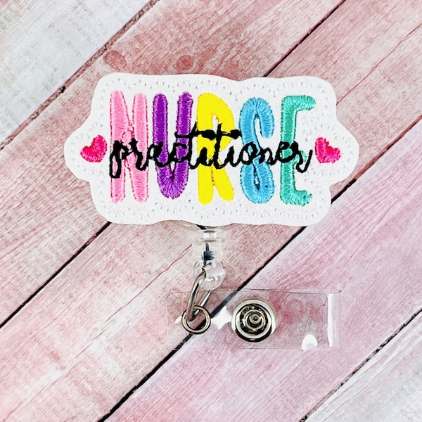 Nurse Practitioner Badge Buddy - Etsy