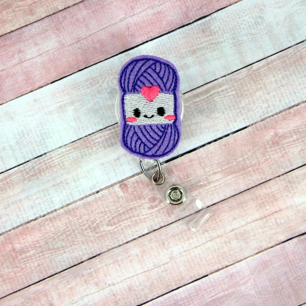 Crochet Badge Holder - Etsy
