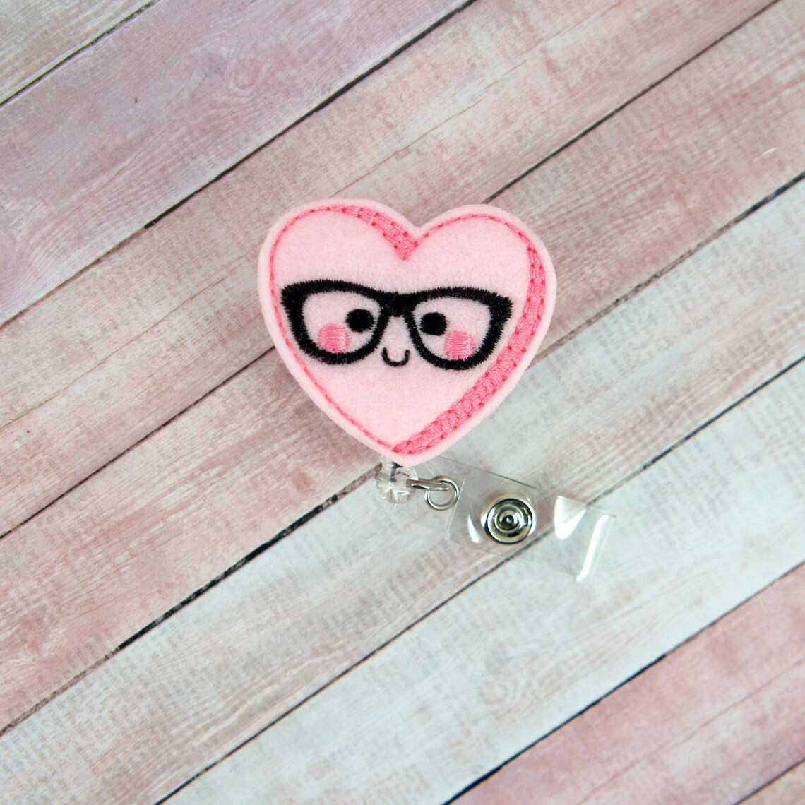 Valentine's Day Badge Reel - Nerdy Candy Badge Reel - Heart Badge ...