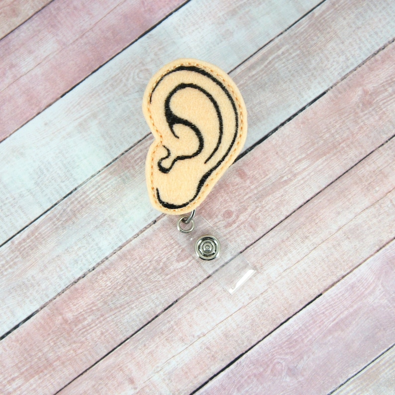 Audiologist Badge Reel - Ear Doctor Badge Reel - Badge Reel - Badge ...