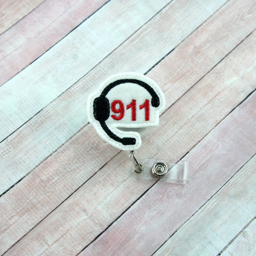 Dispatcher Badge Reel, Badge Holder, Dispatch Badge Holder, Retractable ...