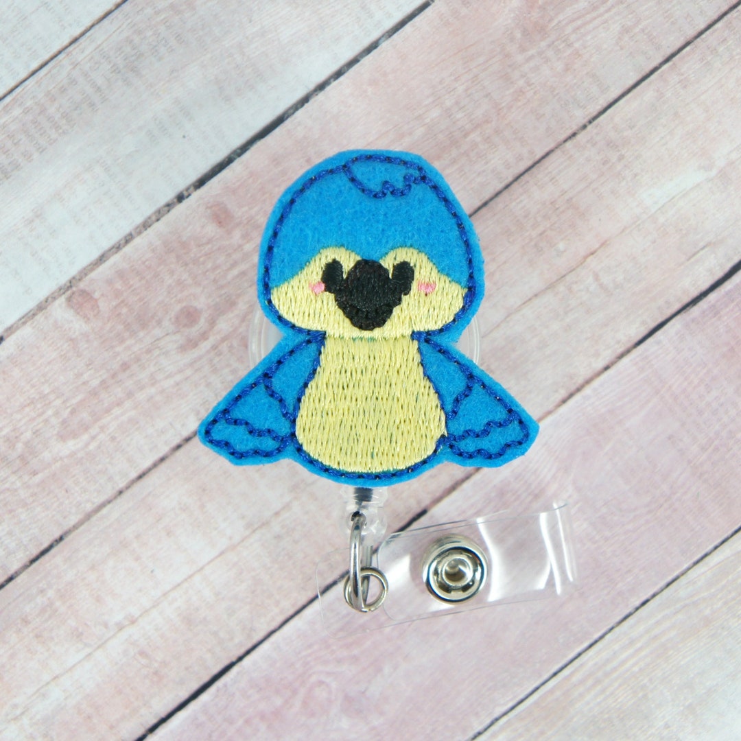 Parrot Badge Reel Bird Badge Reel Medical Badge Reel Lanyard Nurse ...