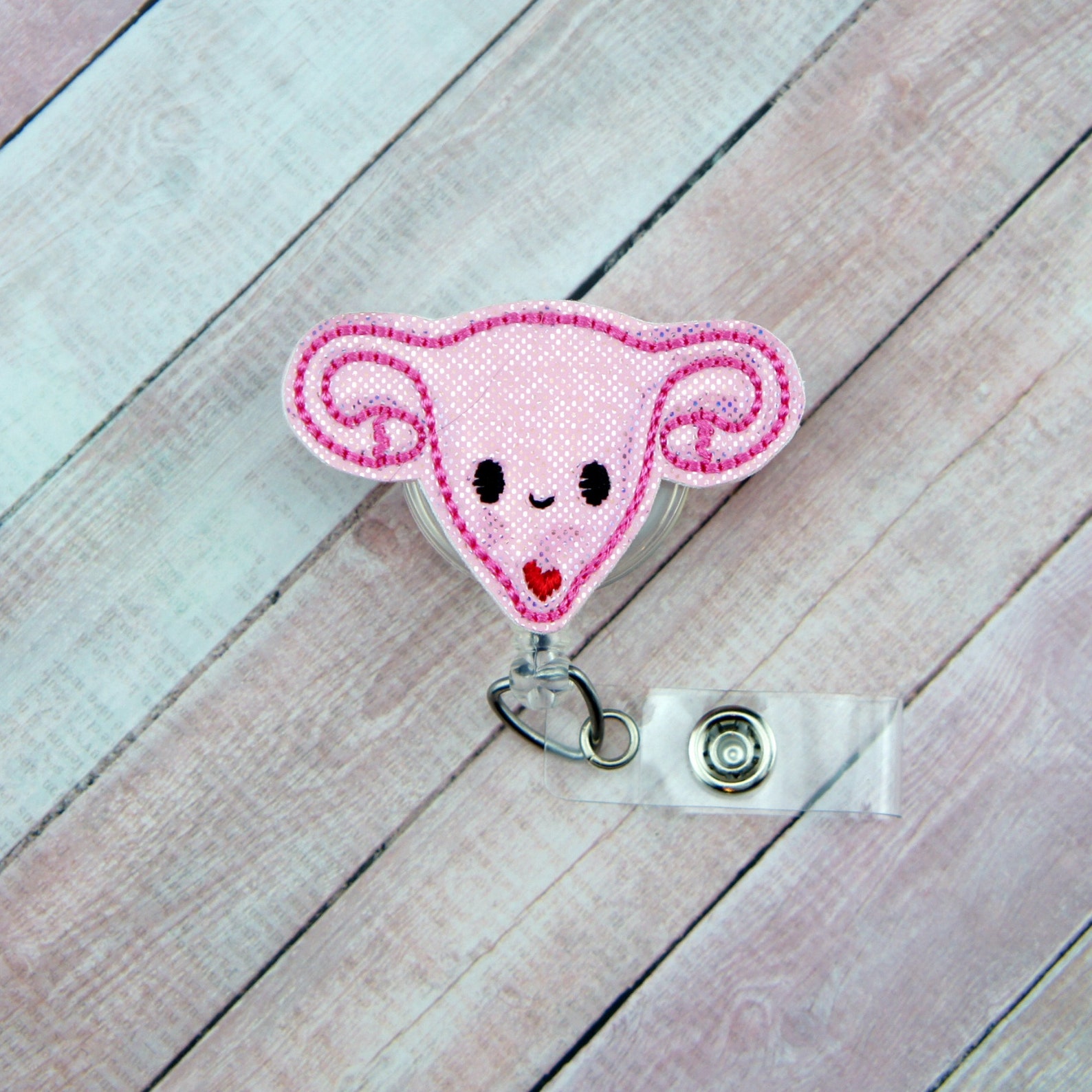 Fertility Badge Reel - OBGYN- Labor and Delivery- Feltie Badge Reel ...