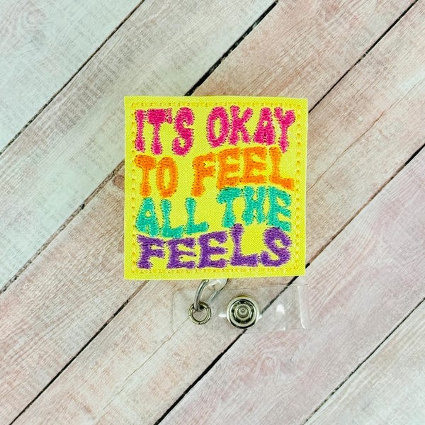 All the Feels Badge Reel - Etsy
