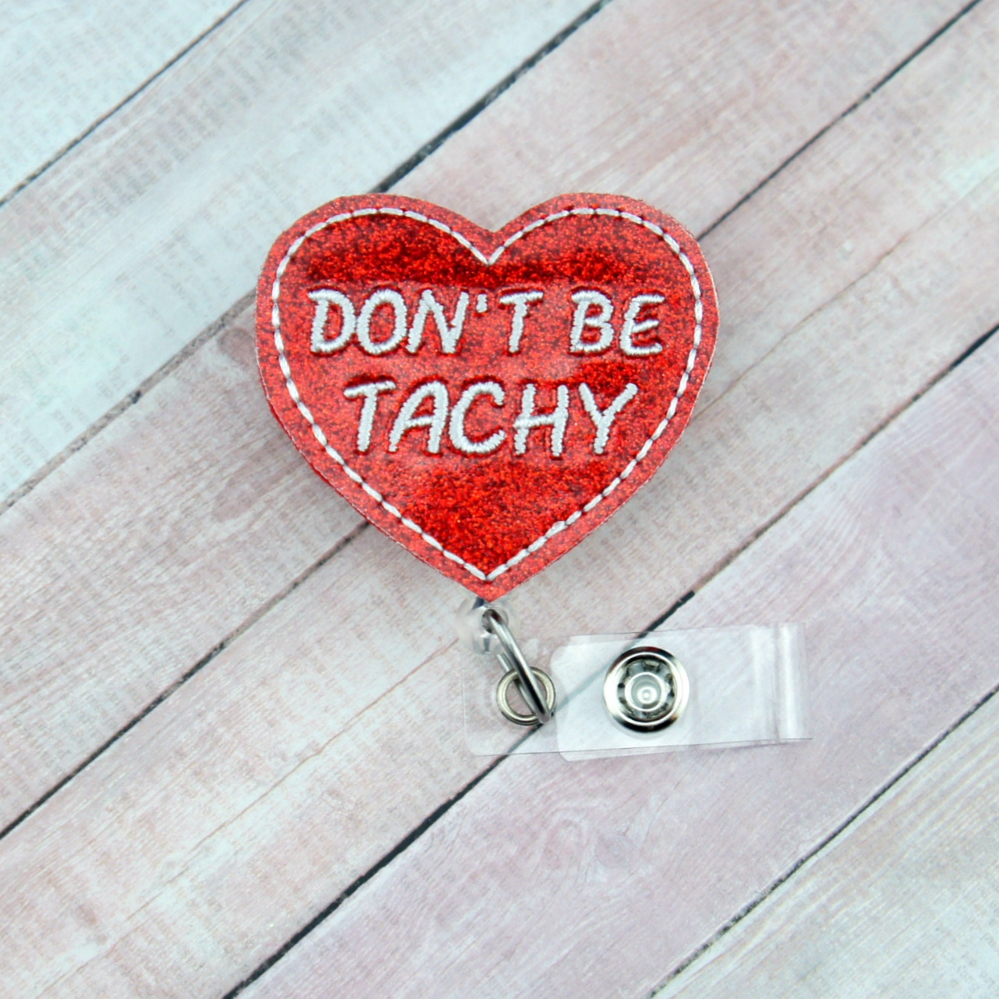 Dont Be Tachy Badge Reel Medical Badge Reel Badge Reel - Etsy