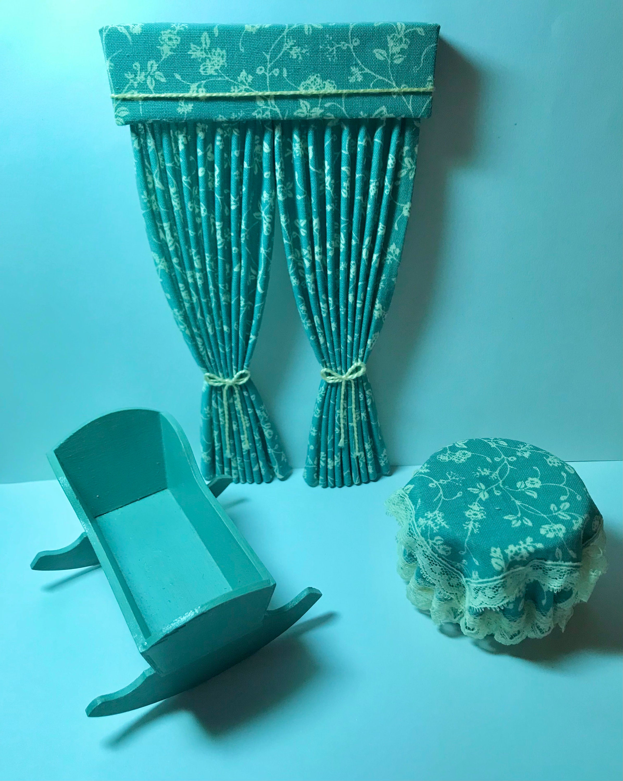 Pitty-pat Bedroom Set W/cradle - Etsy